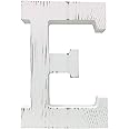 Amazon.com: Extra Large Wood Decor Letters Wood Distressed White ...