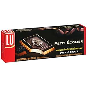 Amazon.com : LU Cookies Le Petit Ecolier, The Little Schoolboy, Extra ...