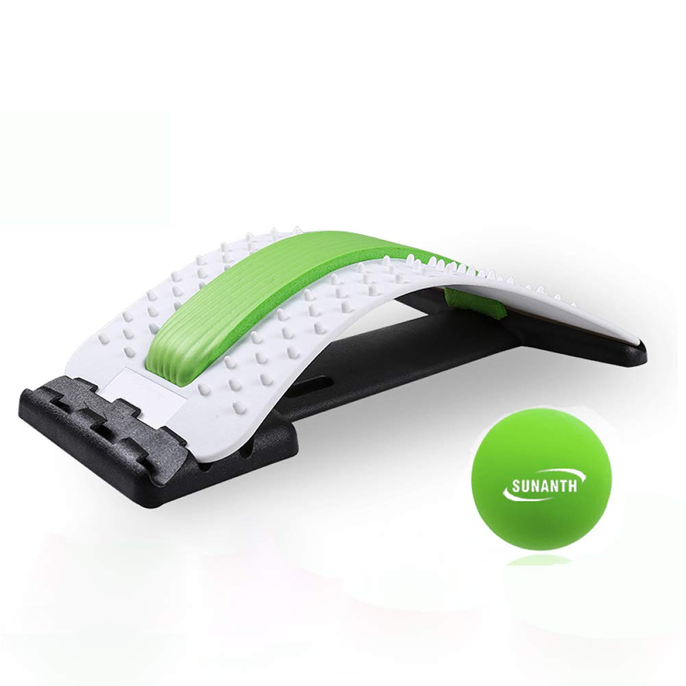Buy SUNANTH Back Stretcher, Lumbar Stretching Device with 3Adjustable ...