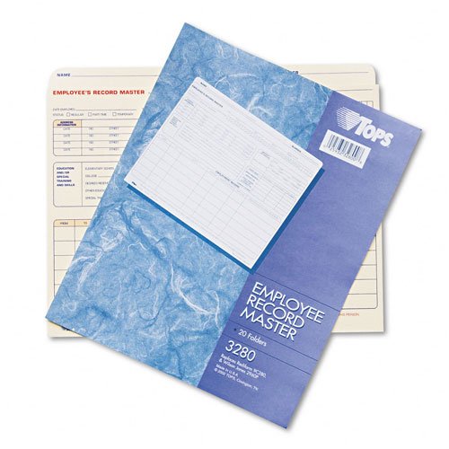 Amazon.com : TOP3280 - Employee Record Master File Jacket : Expanding ...