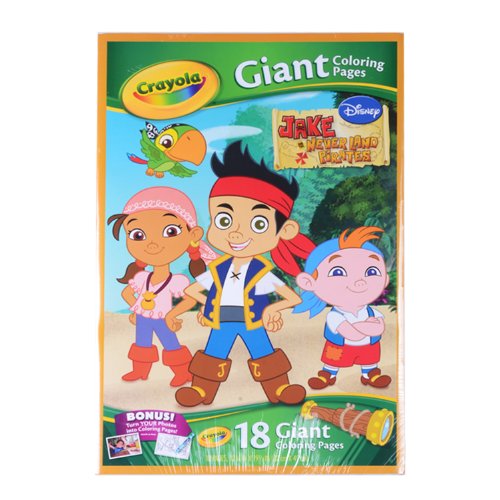 Disney Jake and the Neverland Pirates 18 Giant Coloring Pages - Import ...