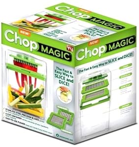 Chop Magic As Seen On TV Food Chopper Fruit Vegetable Slicer Manual ...