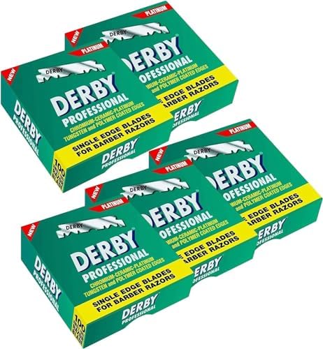 Derby 500 Professional" Single Edge Razor Blades for straight razor ...