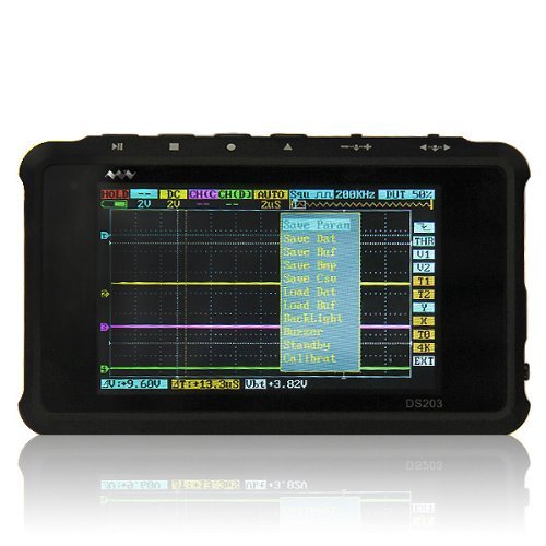 SainSmart DSO203 Portable ARM Digital Oscilloscope, 4 Channels, 72MHz Analog Bandwidth | Amazon ...