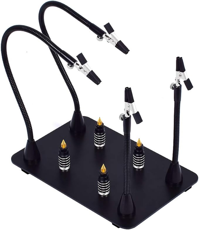 Magnetic Helping Hand, Soldering Helping Hands, 4 PCB Pillars Circuit ...