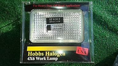 Hobbs Halogen 4x6 Work Lamp: Amazon.com: Industrial & Scientific