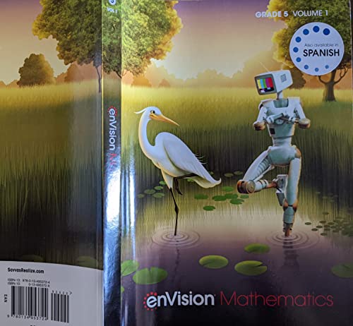 Amazon.com: ENVISION MATHEMATICS 2020 NATIONAL STUDENT EDITION GRADE 5 ...
