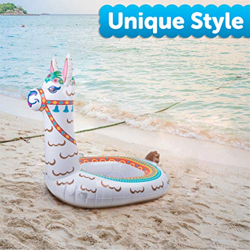 USA Toyz Llama Baby Pool Float - 27 Inch Tall Inflatable Pool Floats ...