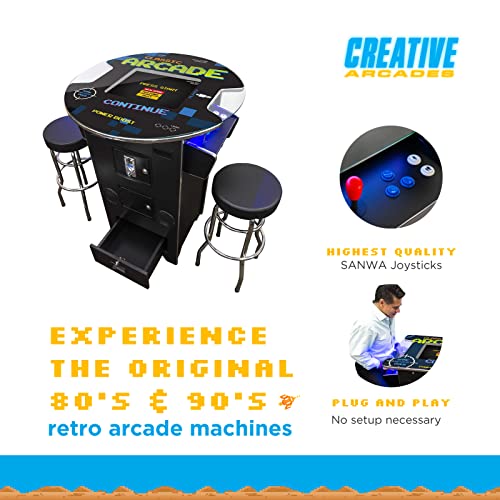 Creative Arcades Full Size Commercial Grade Pub Arcade Machine | 2 ...