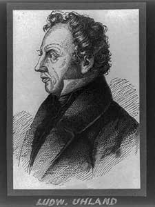 Amazon.com: Johann Ludwig Uhland, 1787-1862, German poet, philologist ...