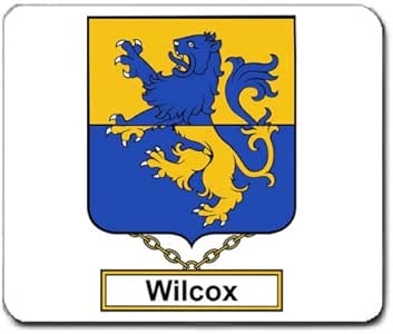 Amazon.com : Wilcox Family Crest Coat of Arms Mouse Pad : Office Products
