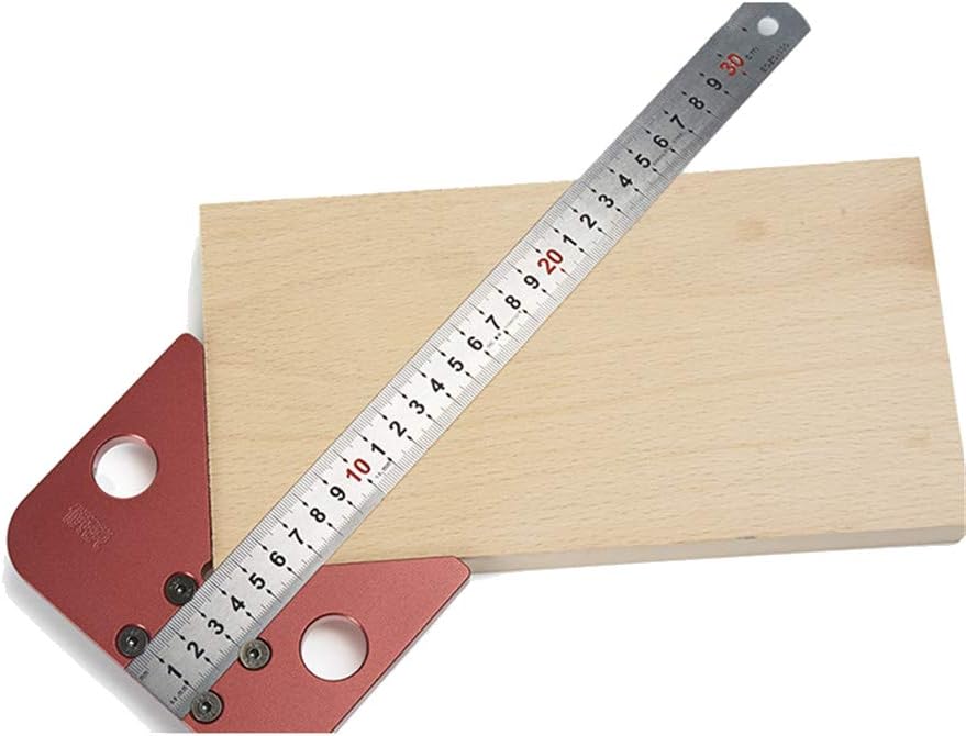 Kungfu Mall Woodworking Center Scriber 45 Degrees Angle Line Caliber ...