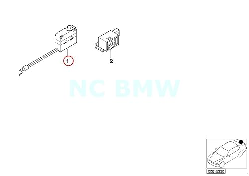 BMW Genuine Trunk Lid Key Button Micro Switch in Saudi Arabia | Whizz ...