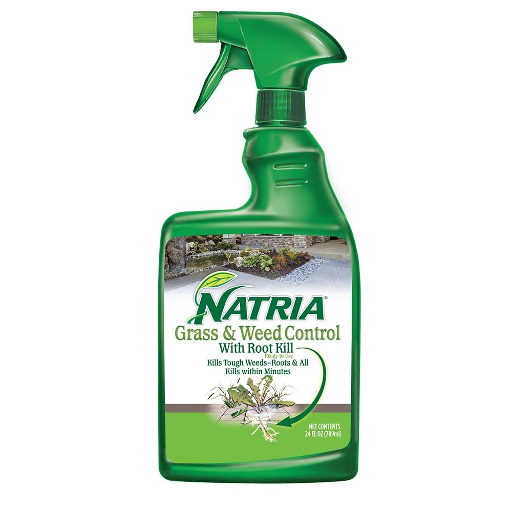 Natria And Weed Killer with Root Kill, Ready-to-Use Herbicide, 24 Ounce ...