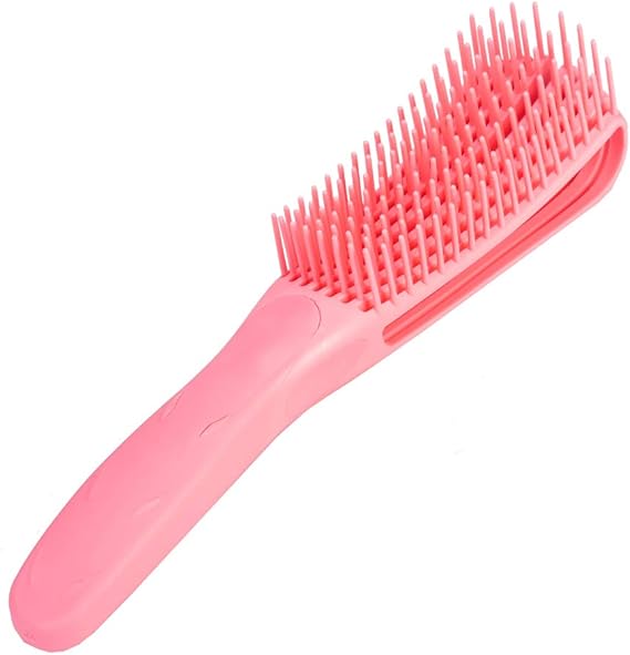 Detangling Hairbrush for Afro Hair,Detangle Hair Brush/Comb Pink Nylon ...