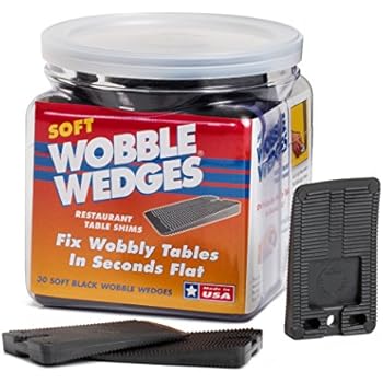 Amazon.com: WOBBLE WEDGES Leveling Shims, Set of 12, 12 Pieces: Home ...