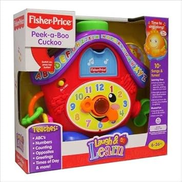 Fisher Price, Laugh and Learn, Peek-a-Boo Cuckoo Clock: Amazon.co.uk ...