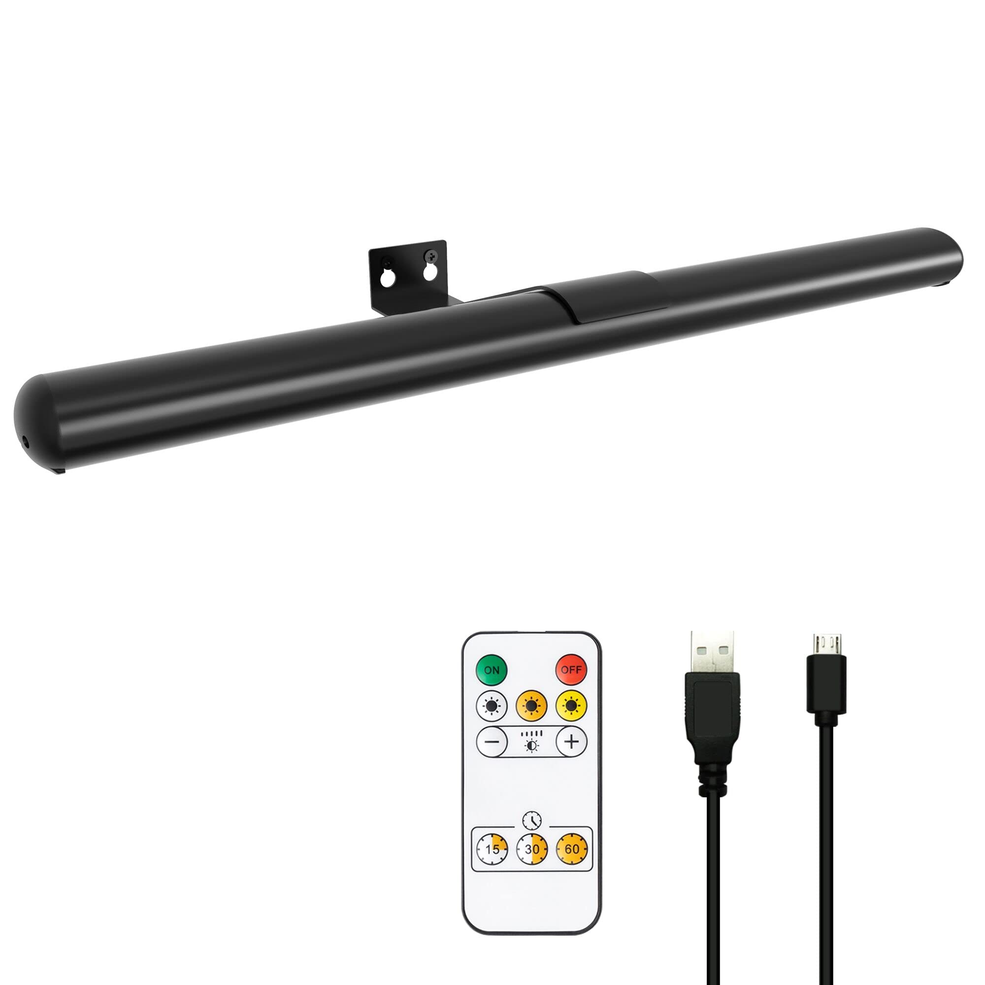 Blisaleiip 16'' Picture Light Wireless Rechargeable with Remote Control ...