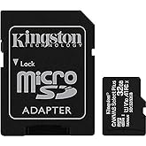 Amazon.com: Kingston Canvas Select 32GB MicroSDHC Class 10 MicroSD Memory Card UHS-I 80MB/s R ...