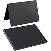 Amazon.com : 50 Pack Blank Cards Folded Cardstock Thank You Blank ...