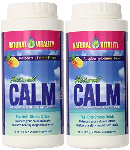 Herbal Supplements Natural Vitality Natural Calm Magnesium, Powder ...