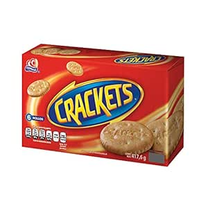 Crackets, Crackets, 417 gramos: Amazon.com.mx: Alimentos y Bebidas