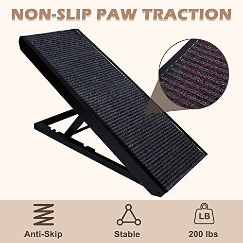 SLSY Folding Dog Ramp for Small/Medium/Large Dogs and Cats,Adjustable ...