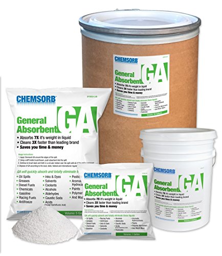 Chemsorb GA - GENERAL ABSORBENT - 5 Gal. Bag, SP30GA-L5B, Universal ...