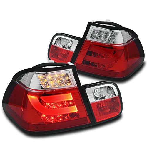 Amazon.com: ZMAUTOPARTS For BMW E46 3Series Sedan 325I 330I LED Altezza ...
