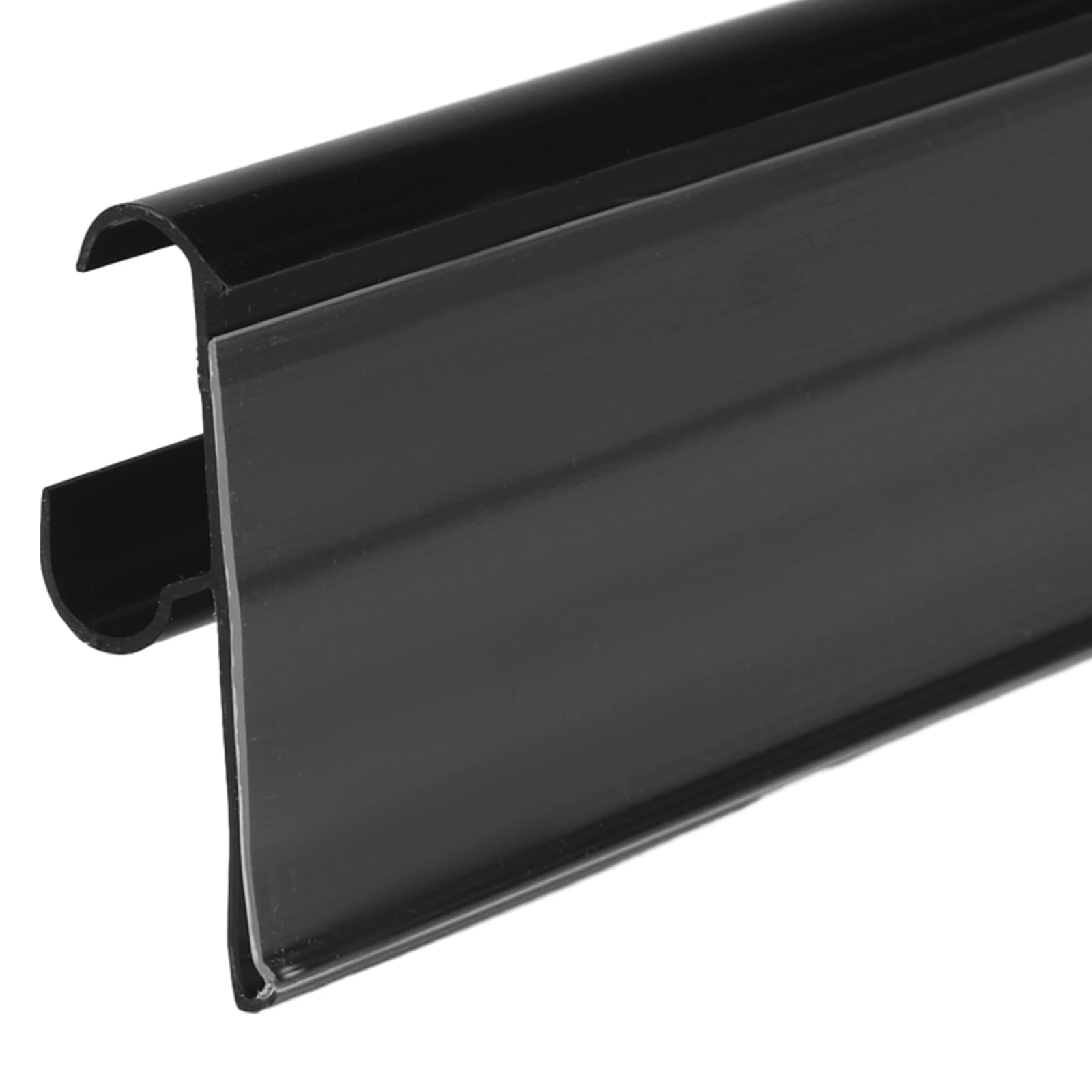 Fulmoon 50 Pcs 27 x 1.26 Inch Wire Shelf Label Holder Strip Price Tag ...