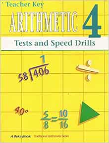 Abeka Arithmetic 4 Tests and Speed Drills Teacher Key (Traditional ...