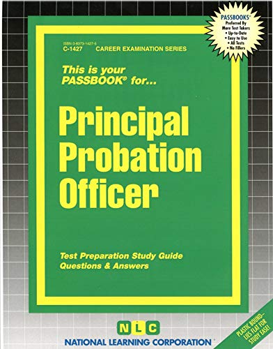 Principal Probation Officer(Passbooks) (Career Examination Series ...