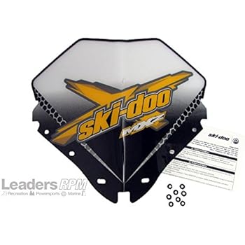 Amazon.com: Ski-Doo New OEM Stock Low Windshield REV-XP MX Z Renegade ...
