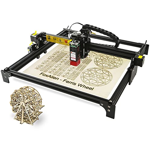 FoxAlien Reizer 20W Desktop Laser Engraver, Compressed Spot 32-bit ...