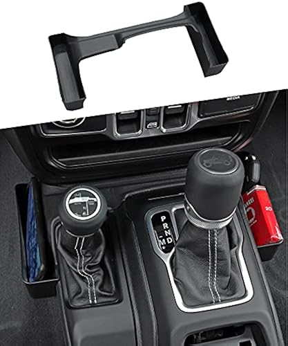 KOLODOGO 2 Gear Shift Console Storage Box Shifter Side Tray Storage ...