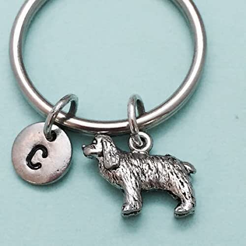 Amazon.com: Dog keychain, dog charm, animal keychain, animal charm ...