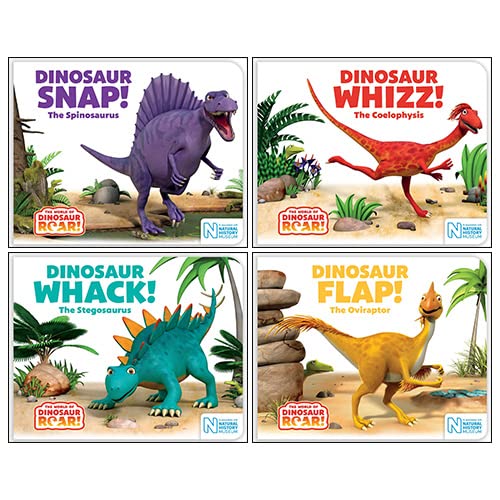 World of Dinosaur Roar Collection 5 Books Set (Dinosaur Roar, Ten ...
