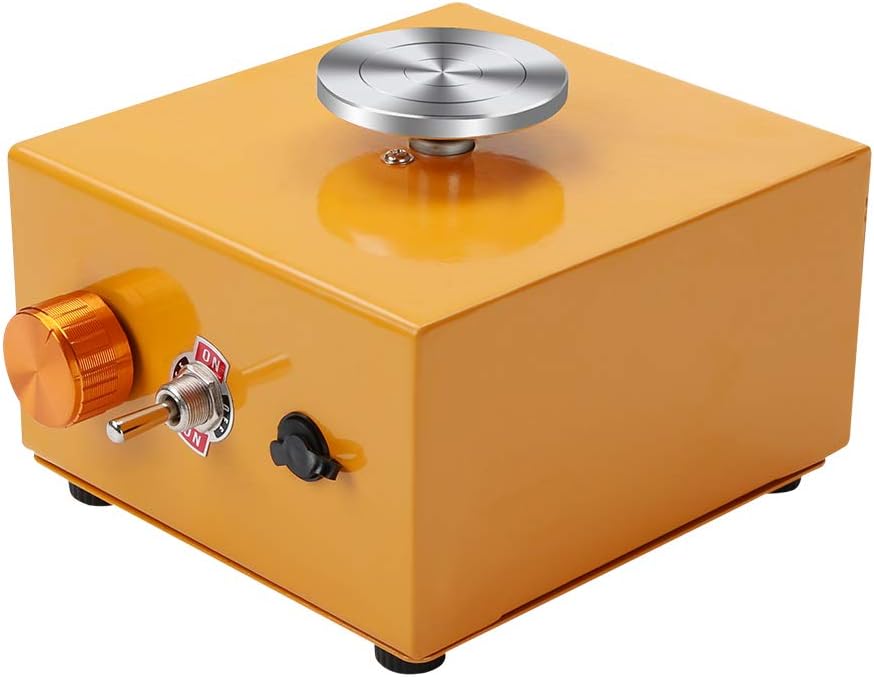 Turntable Pottery Wheel, APROTII Mini Ceramic Machine DIY Clay Wheel ...