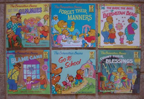 Set of 6 Berenstain Bears First Time Picture Books (Count Their ...