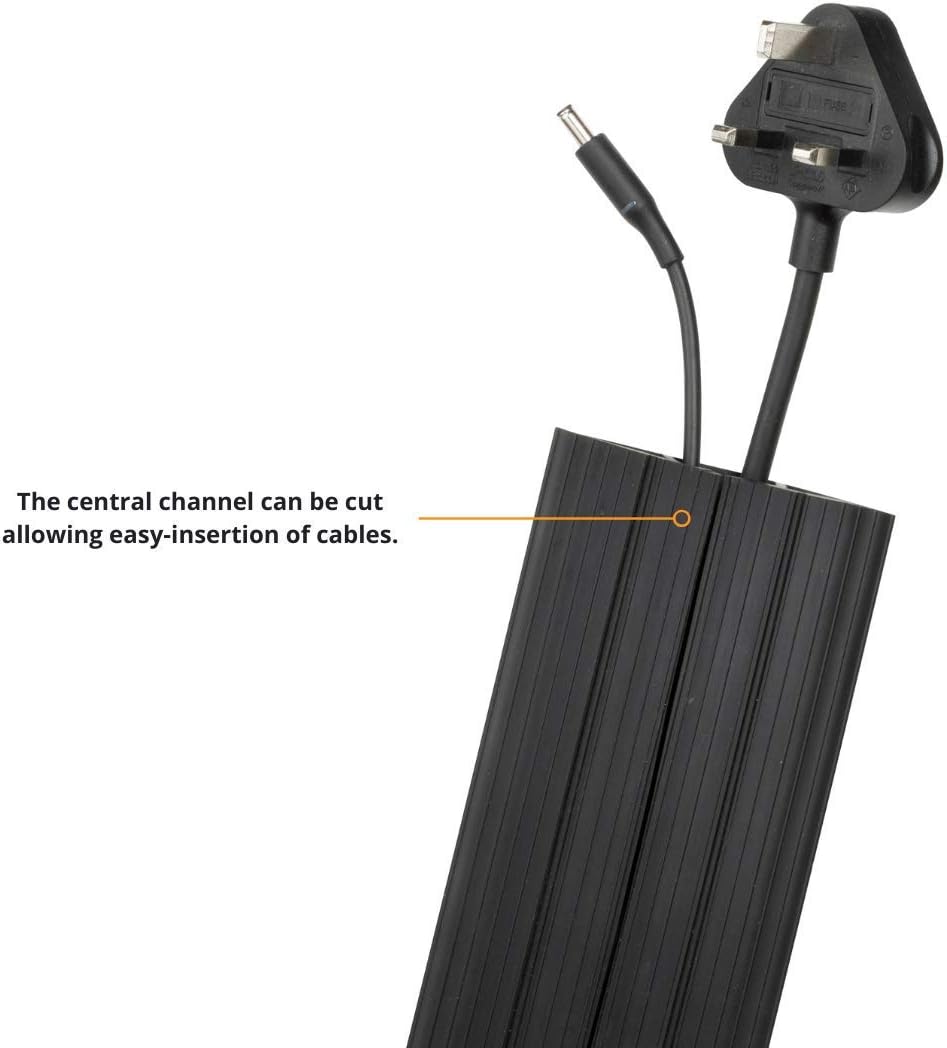 GTSE Heavy Duty Floor Cable Cover, Protect Cables and Prevent Trip ...