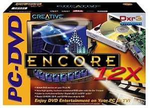Amazon.com: Creative PC-DVD Encore 12X DVD-ROM with Dxr3 Decoder ...