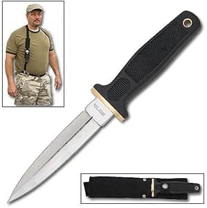 Amazon.com : Secret Service Bodyguard Hidden Boot Knife w/ Harness ...