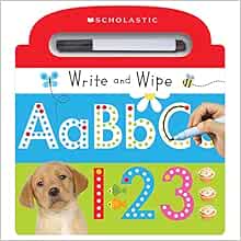 Amazon.com: Write and Wipe ABC 123: Scholastic Early Learners (Write ...
