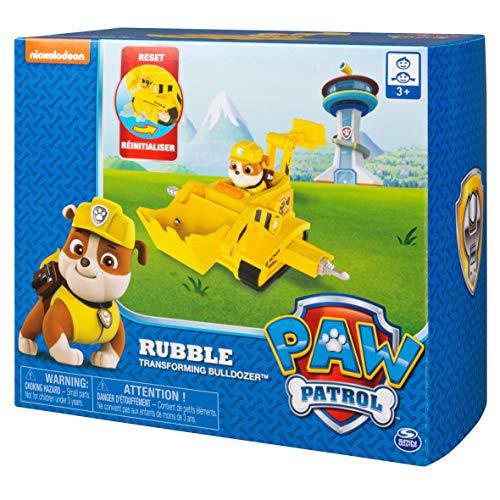 Paw Patrol, Rubble’s Transforming Bulldozer with Pop-Out - Want It All