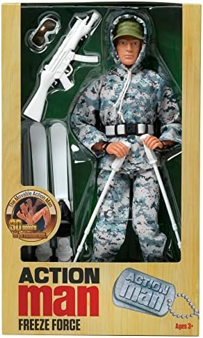 Action Man Freeze Force 12” Figure with Accessories 30 points of ...