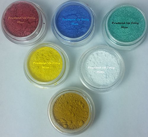 Buy (1 Lot of 6) 2g 2 Gram BAGGIES Sample Matte Mica Cp Mp Hp DIY Soap ...