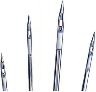 50PCS (5 Size Mixed 14,16,18,20,22) Industrial Sewing Machine Needles ...