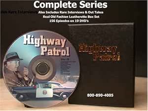 Amazon.com: Highway Patrol Show DVD Box Set Complete Series : Movies & TV