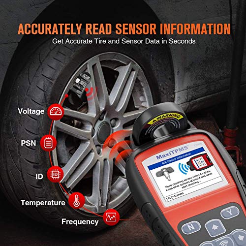 Autel TPMS Relearn Tool TS408, 2023 Upgraded of MaxiTPMS TS401, Tire ...