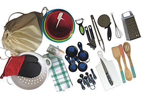 Complete Basic Kitchen Starter Set of Essential Tools and Gadgets - 32 ...